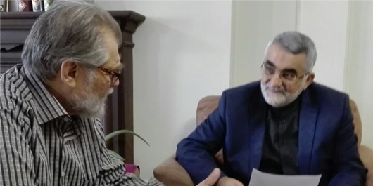 رئیس کمیسیون امنیت ملی مجلس از نادر طالب زاده عیادت کرد خبرگزاری فارس